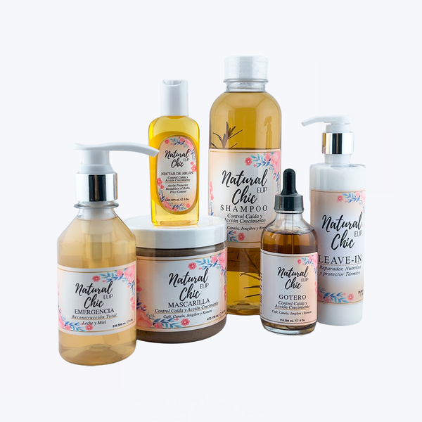 Anticaída y Crecimiento 6 Pasos – Natural Chic USA